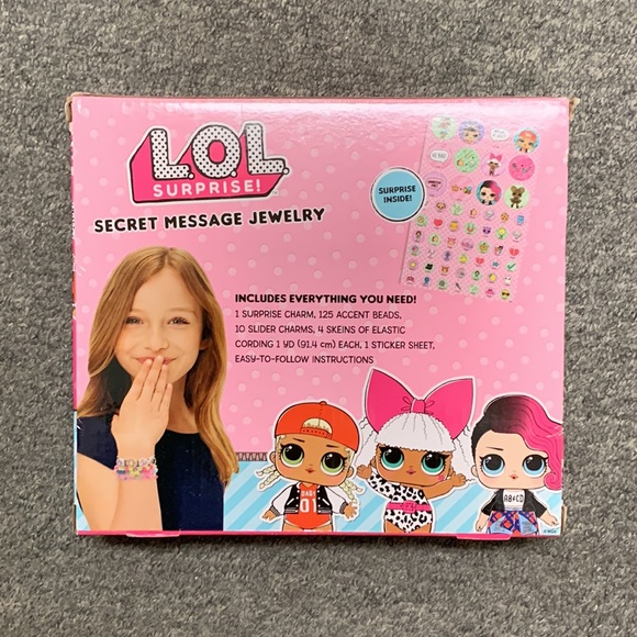 L.O.L. Surprise! | Toys | Lol Surprise Secret Message Jewelry Decode ...
